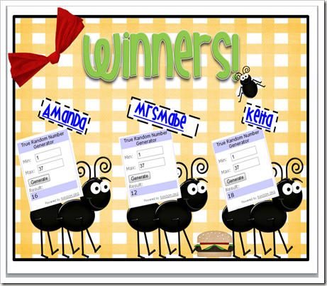 Oceans of First Grade Fun: We Scream for Winners!!!